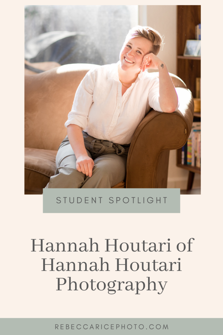 Student Spotlight: Hannah Houtari of Hannah Houtari Photography ...