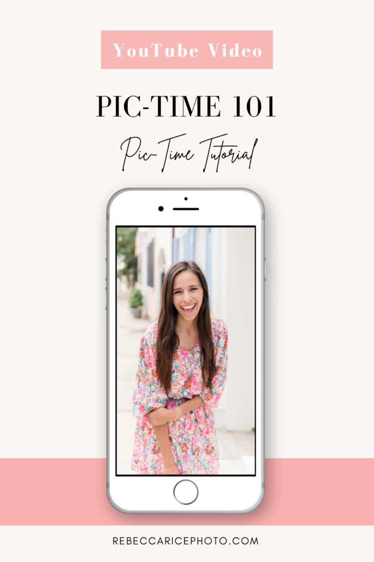 PicTime 101 | Pic-Time Tutorial - rebeccaricephoto.com