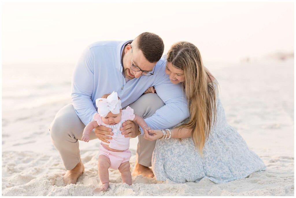 Rosemary Beach Photographer- Beach Session with a Baby